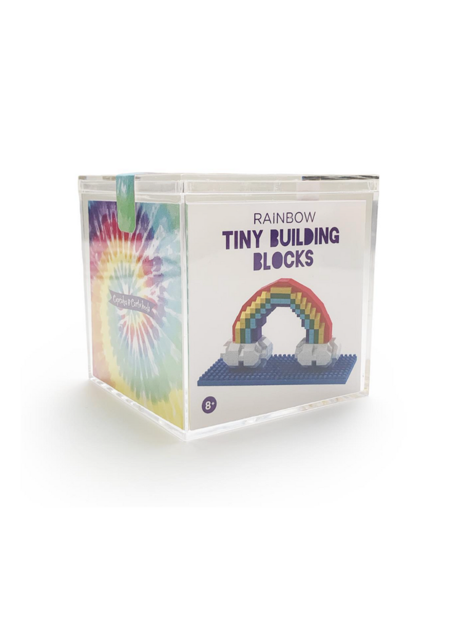 Rainbow in a Box | Tiny Building Blocks Puzzle | KateChambersDesigns